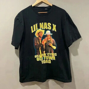 Shirts | Little Nas X Old Town Road Billy Ray Cyrus Concert Tshirt Rare ...